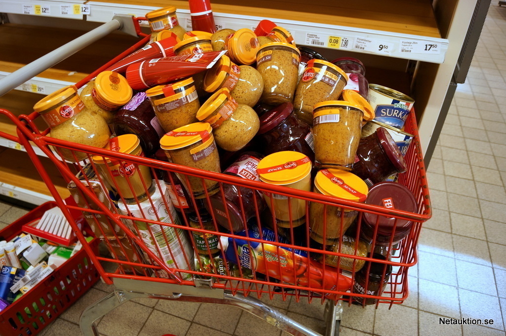 Netauktion - Matvaror, konserver mm