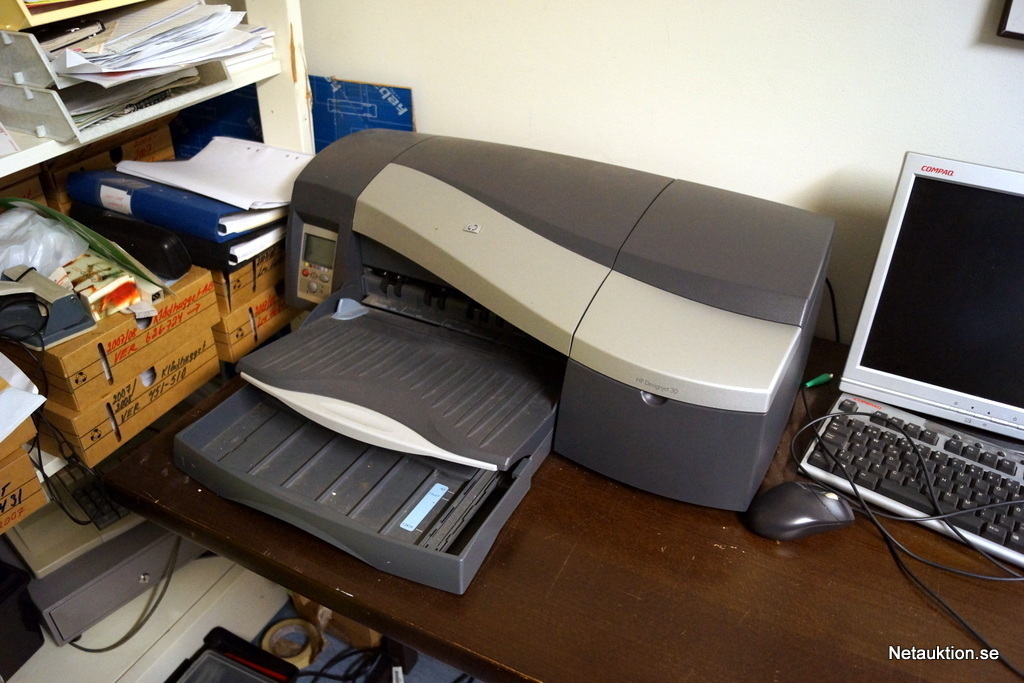 Netauktion - Storformatsskrivare, HP DesignJet 30