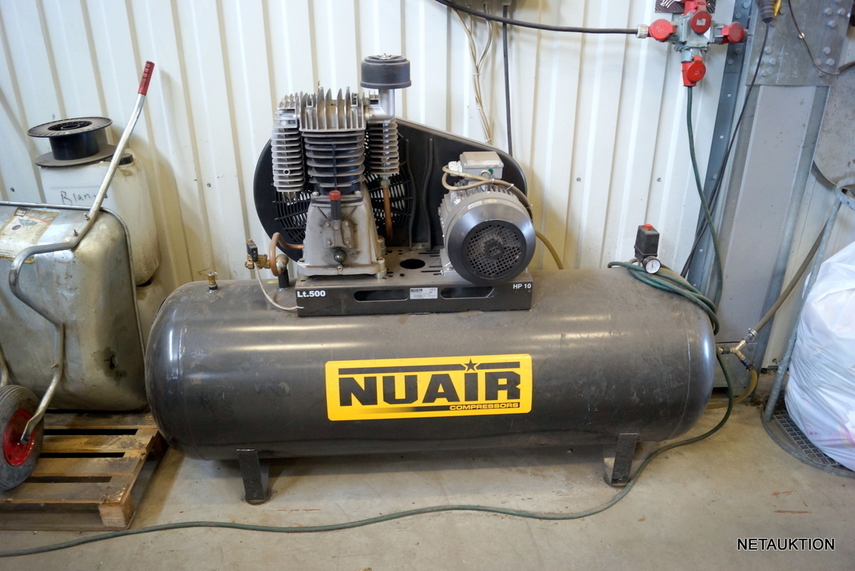 Netauktion - Kompressor, NuAir 500L