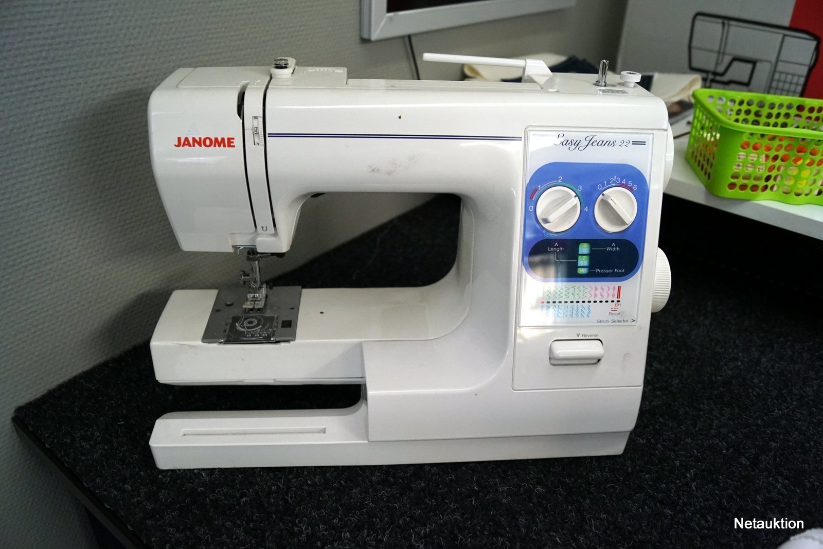 Netauktion - Symaskin, Janome Easy Jeans 22 (demo)