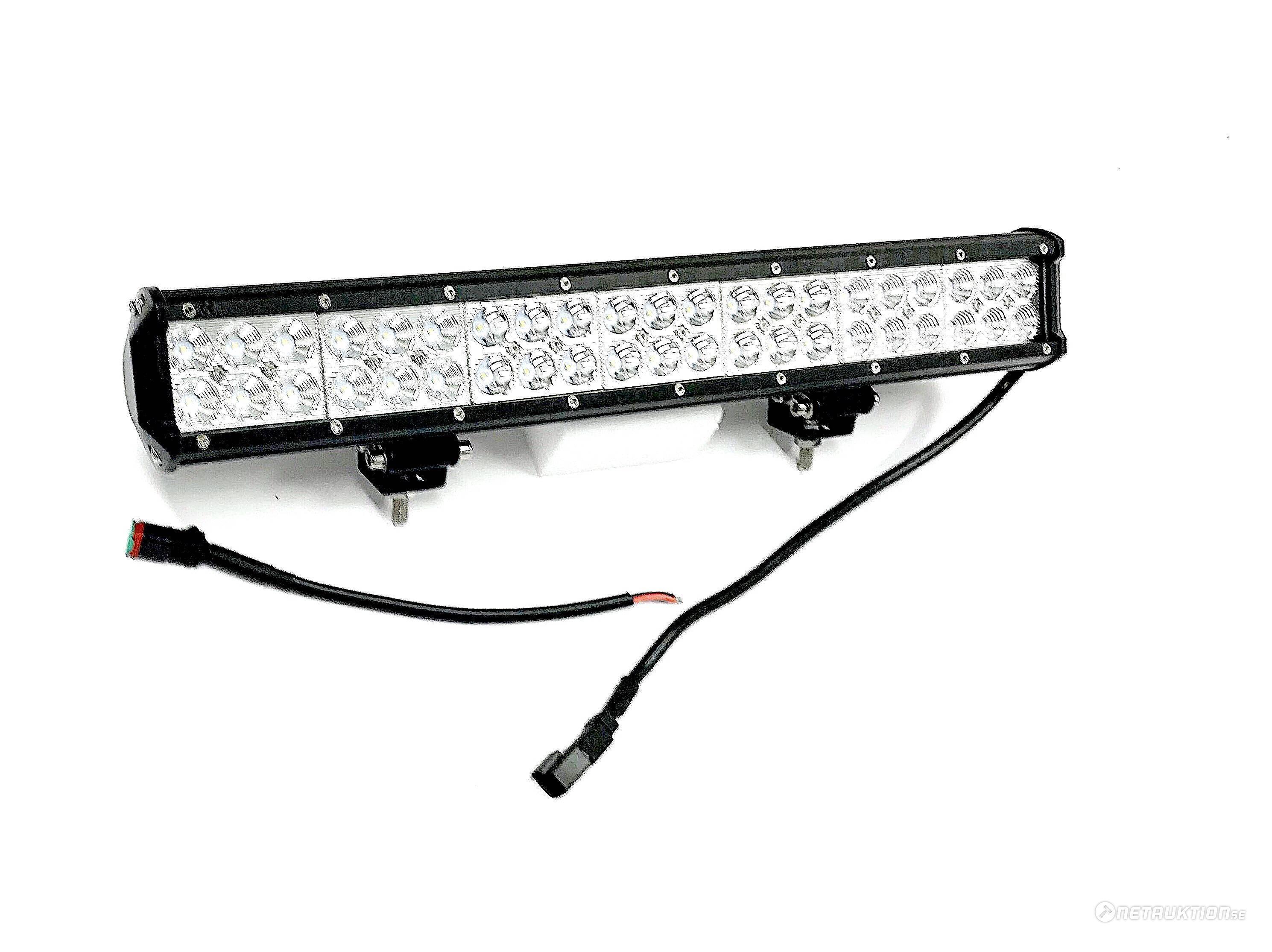Netauktion - LED ljusramp, combo ljusbild 126W -C