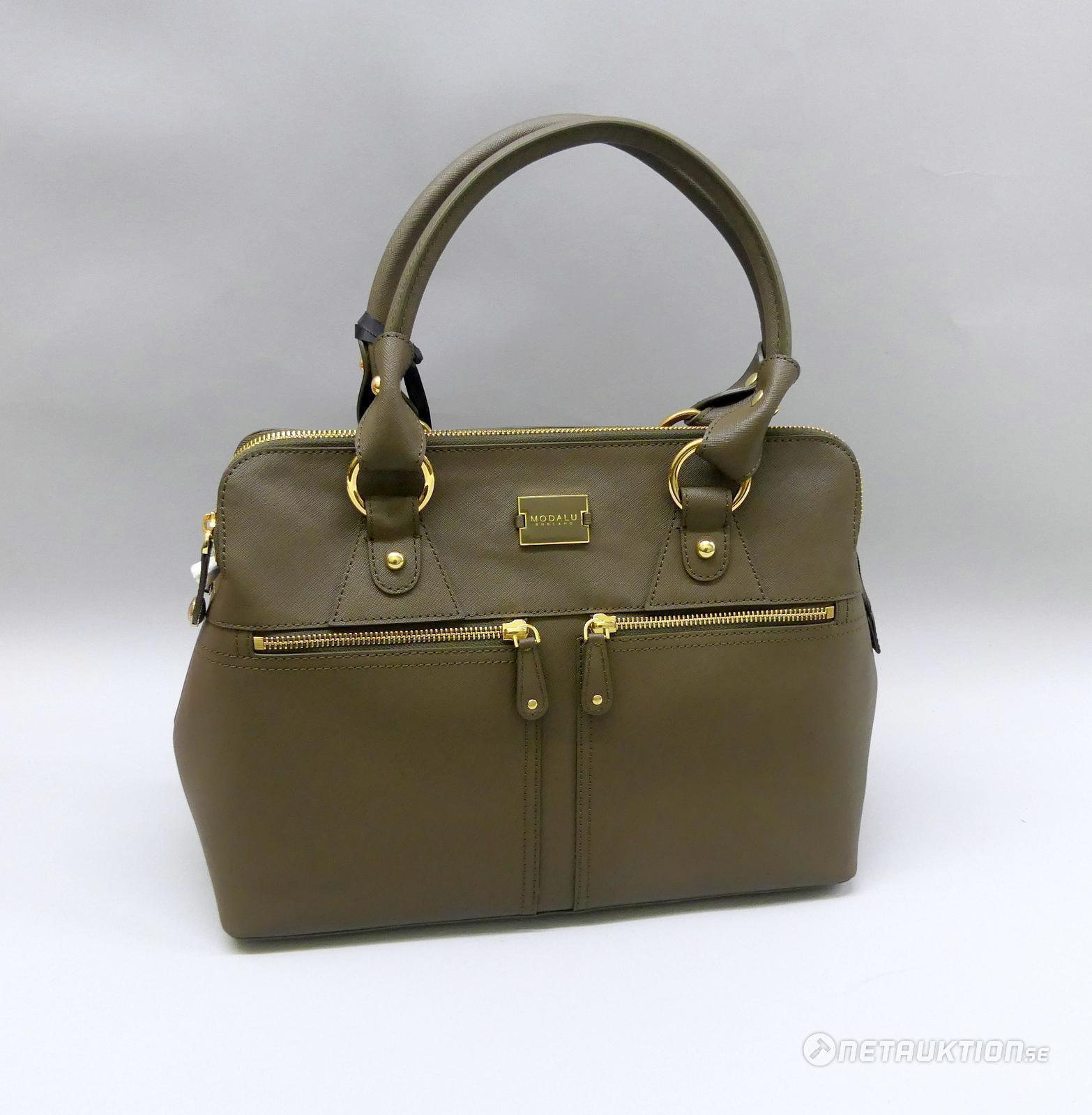Netauktion - Pippa Moss handväska, Modalu England (1)