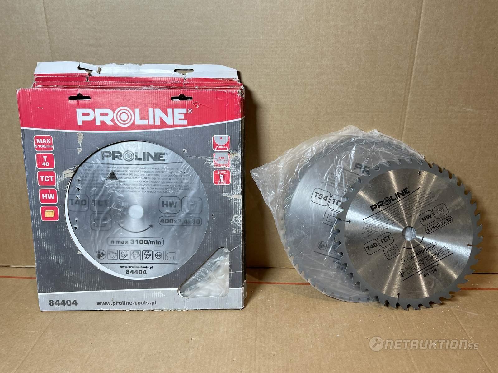 Netauktion - Sågklingor Proline