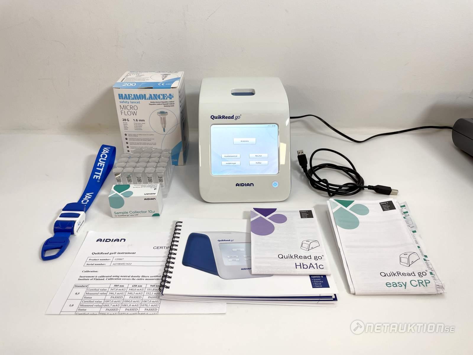 Netauktion - Analysinstrument, Quickread Go, Aidian